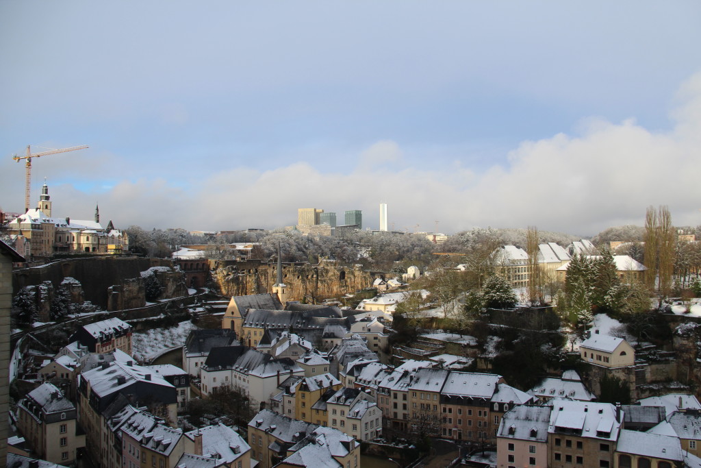 How to discover Luxembourg City in the snow - Luxembourg meets the World