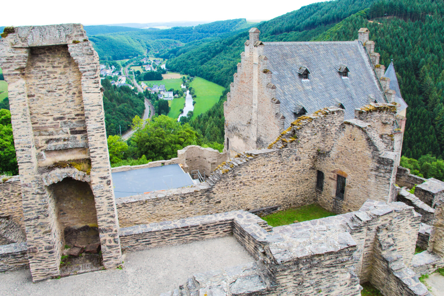 Bourscheid Castle in Luxembourg - Luxembourg meets the World