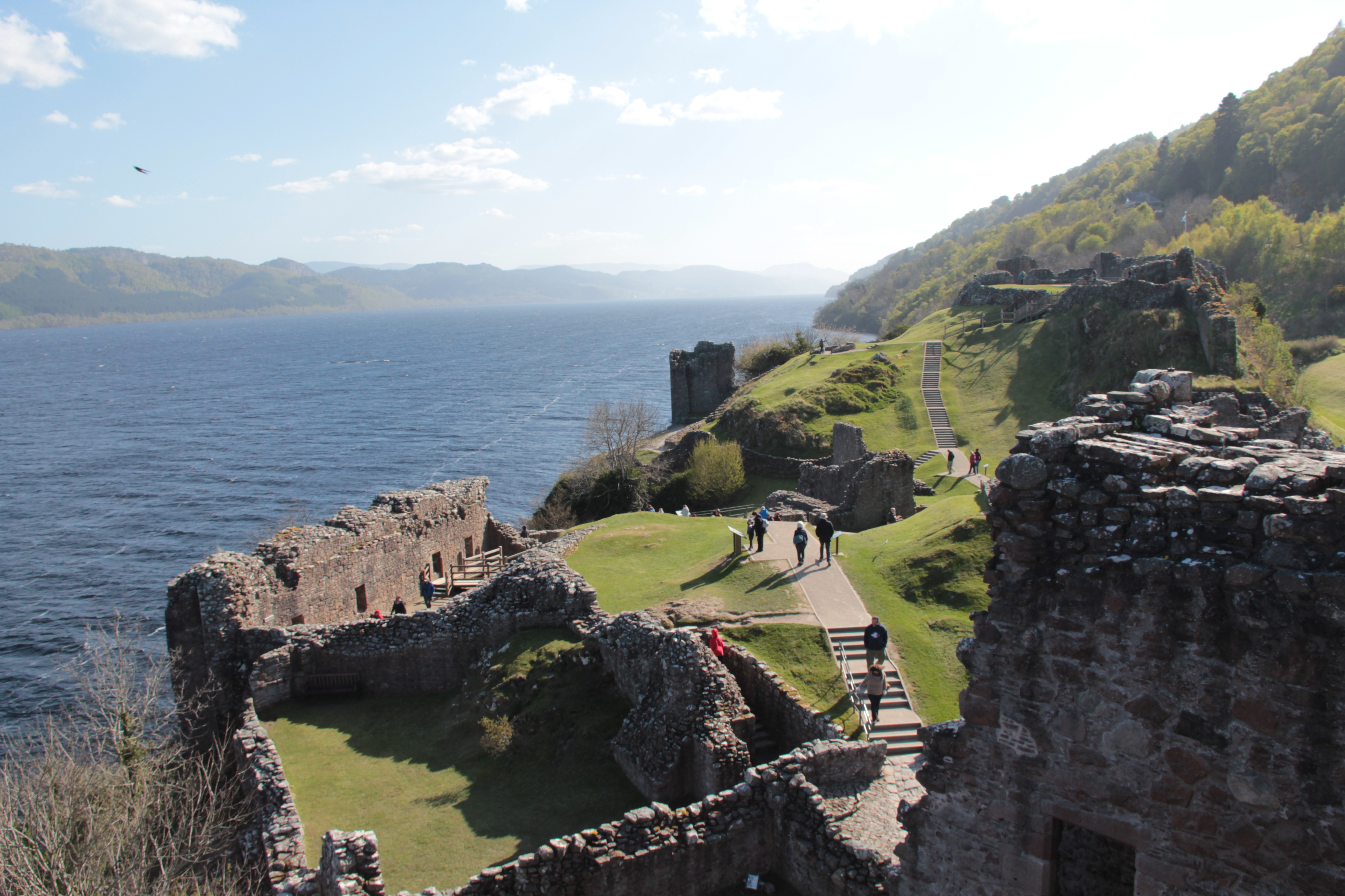 Loch Ness - a mysterious place in the Scottish Highlands